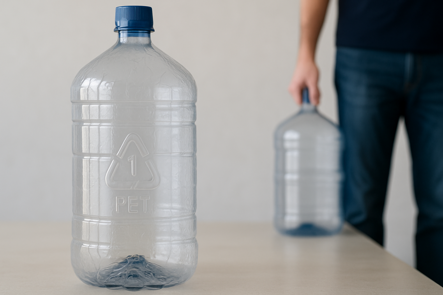 La Vida de un Garrafón de Agua: Materiales y Proceso de Fabricación